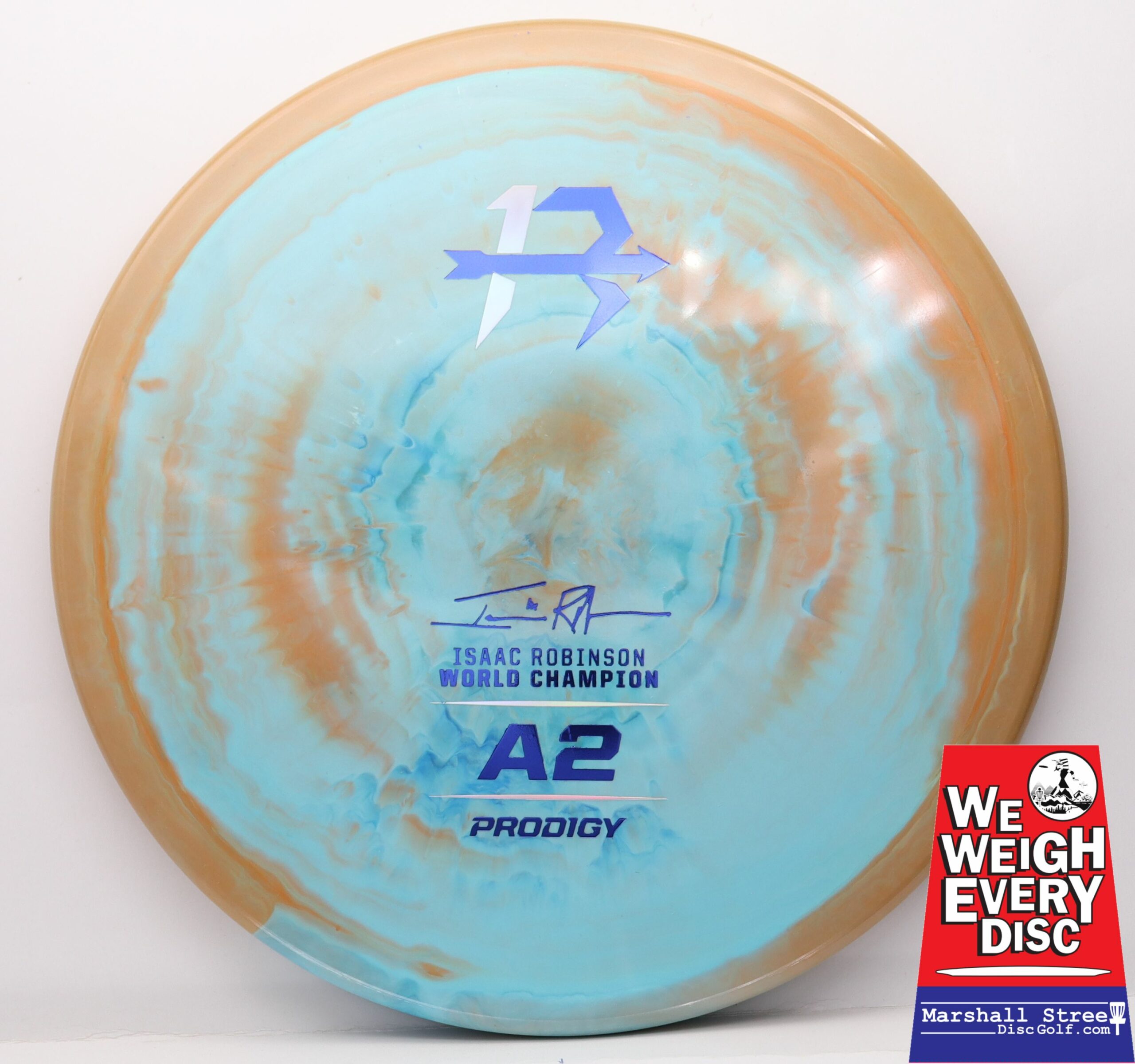 Prodigy A2, 500 Spectrum Isaac Robinson 2023 World Champion • Marshall Street Disc Golf
